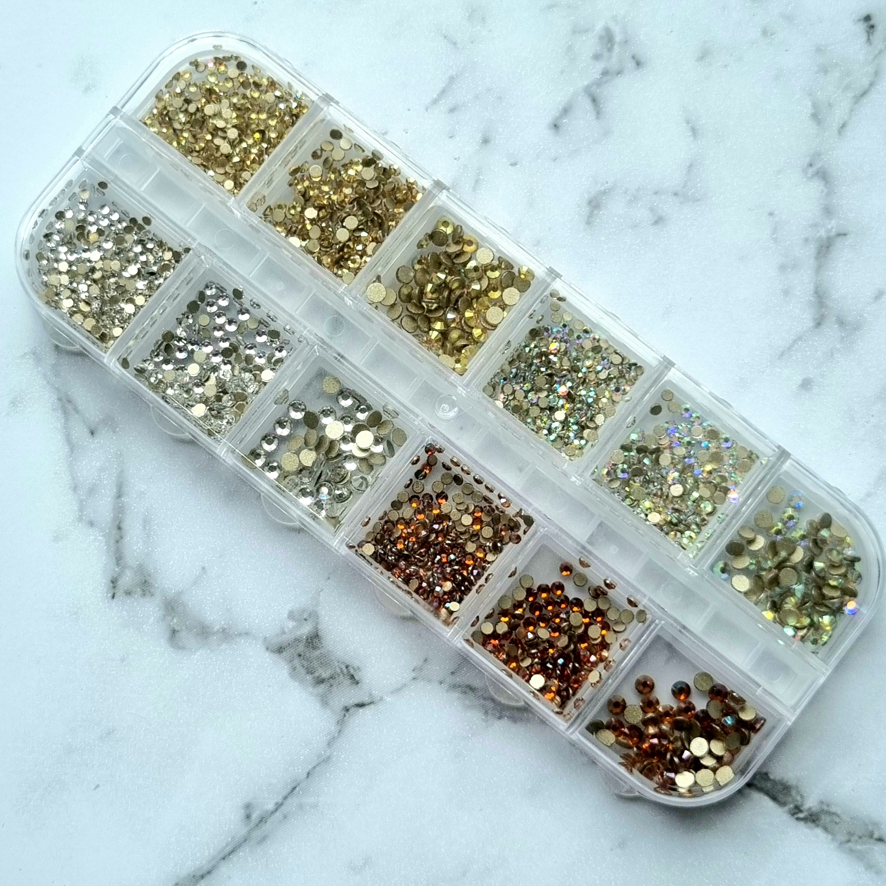 Crystal Gold Mix – Kuhl Nail Supplies